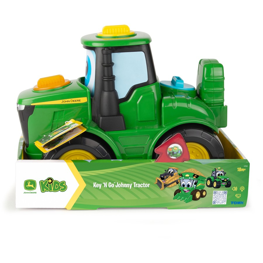 John Deere Key N Go Johnny Tractor | Toys | Casey's Toys