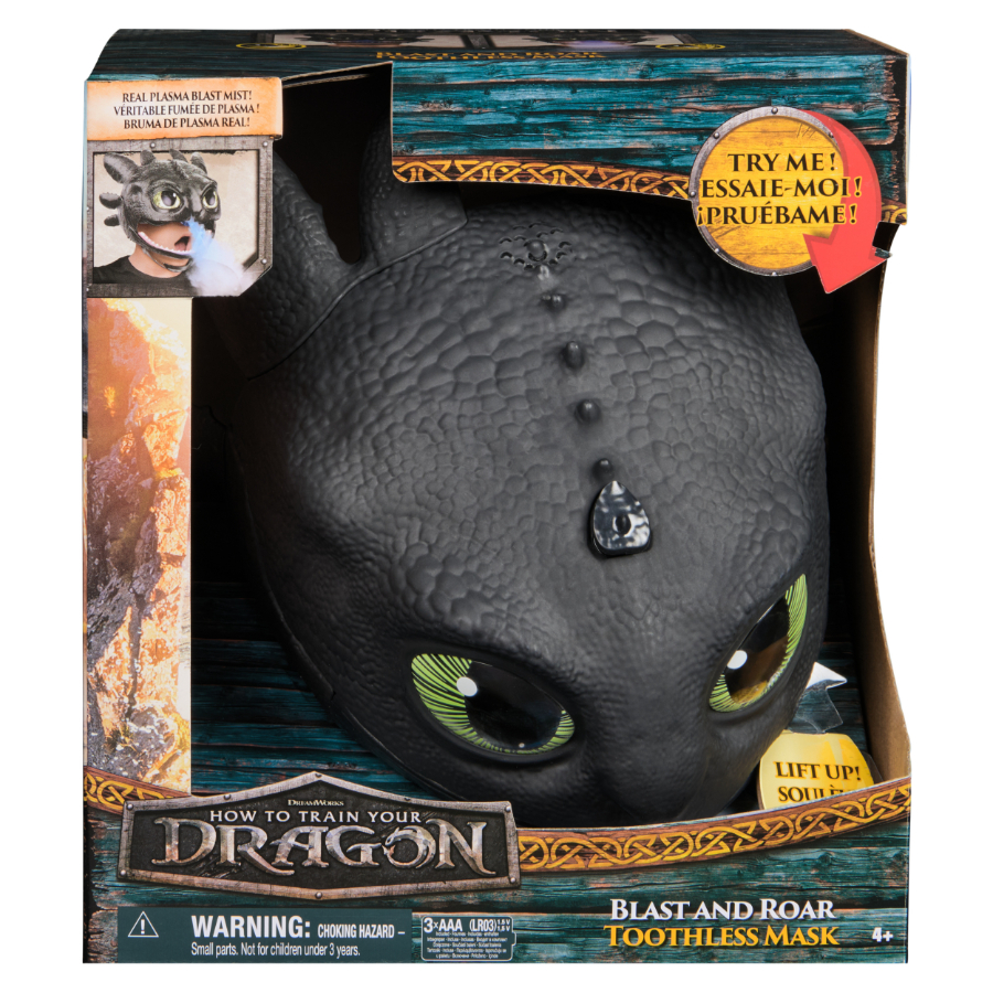 How To Train Your Dragon Movie Plasma Blast Toothless Mask | Toys ...