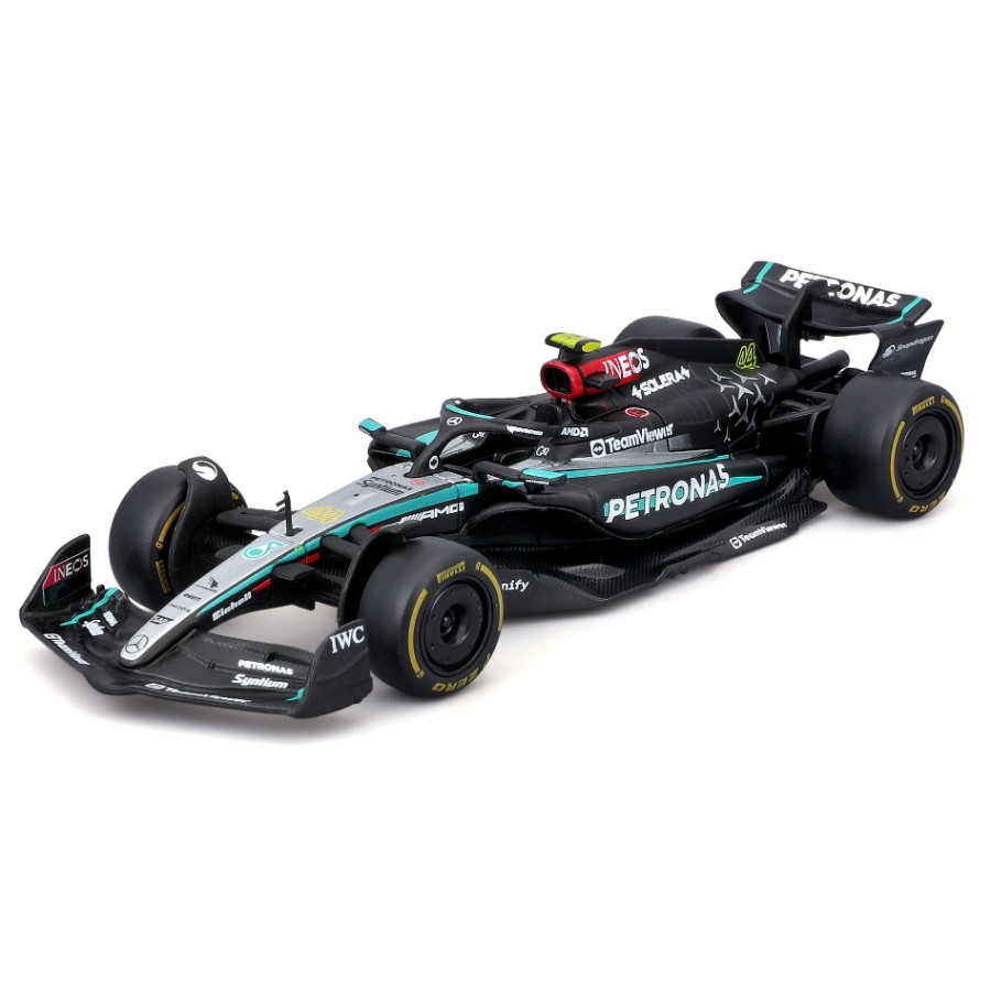Bburago Diecast 1:43 Formula 1 2024 Mercedes AMG Hamilton | Toy Brands ...