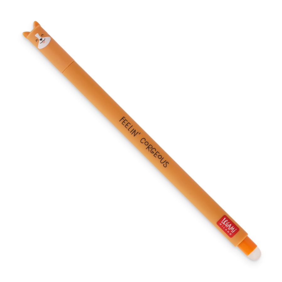 Legami Erasable Gel Pen Corgi Black Ink | Toys | Casey's Toys