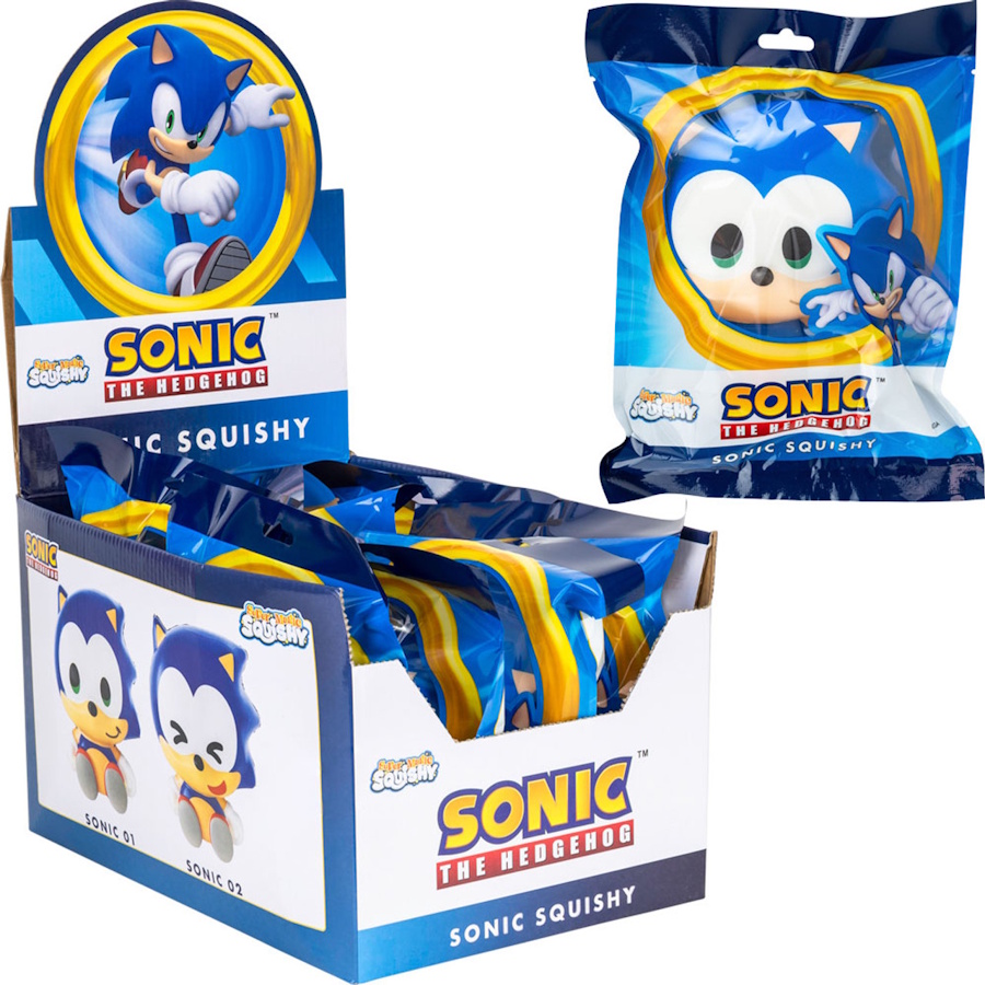 Sonic The Hedgehog Large Squishy Sonic Assorted | Toys | Casey's Toys