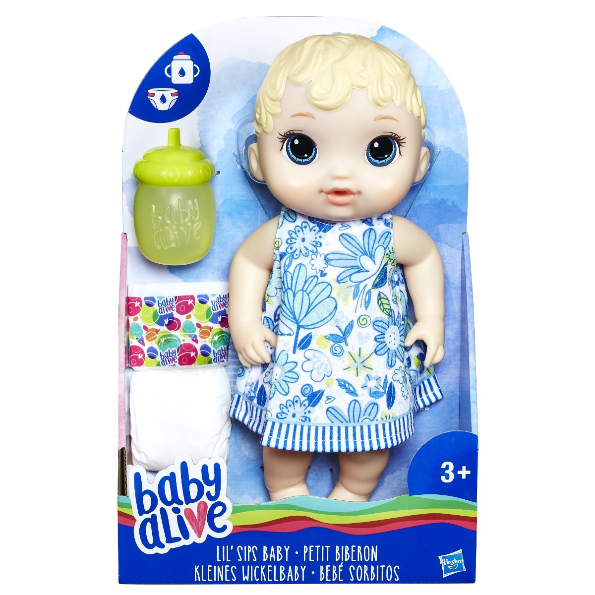 Baby Alive Lil Sips Baby Blonde | Toy Brands A-K | Casey's Toys