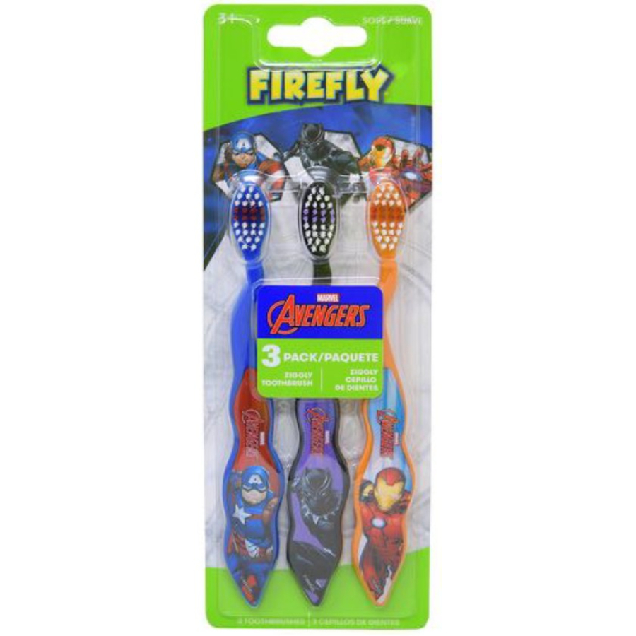 Toothbrush 3 Pack Avengers | Toys | Casey's Toys