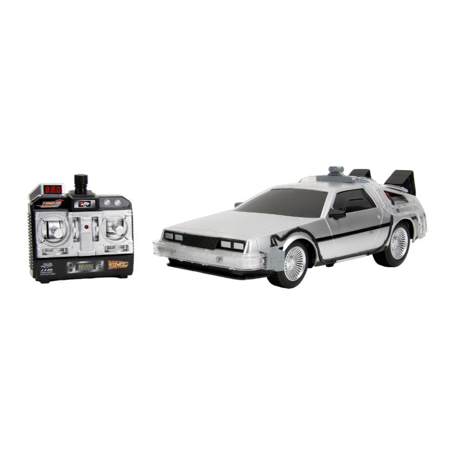 Jada Radio Control 1:16 Back to the Future Delorean Time Machine | Toys ...