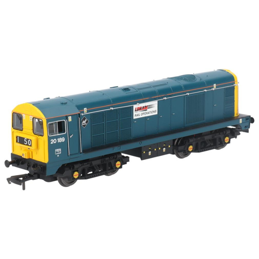 Hornby Rail Trains HO-OO Train Railroad Plus Loram Rail Class 20 BO-BO ...