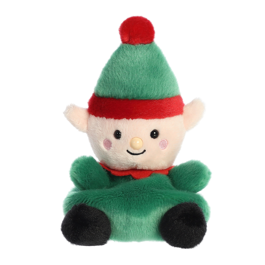 Palm Pals Plush 13cm Christmas Jolly Elf | Toy Brands L-Z | Casey's Toys