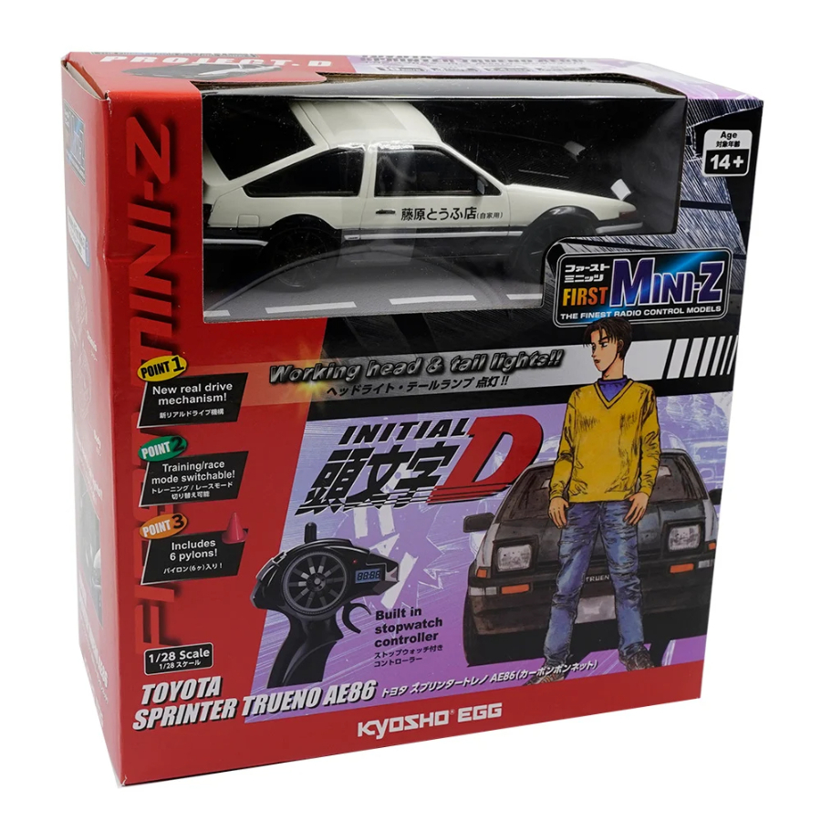 Kyosho Radio Control First Mini-Z Initial D Toyota Sprinter Trueno AE86 ...