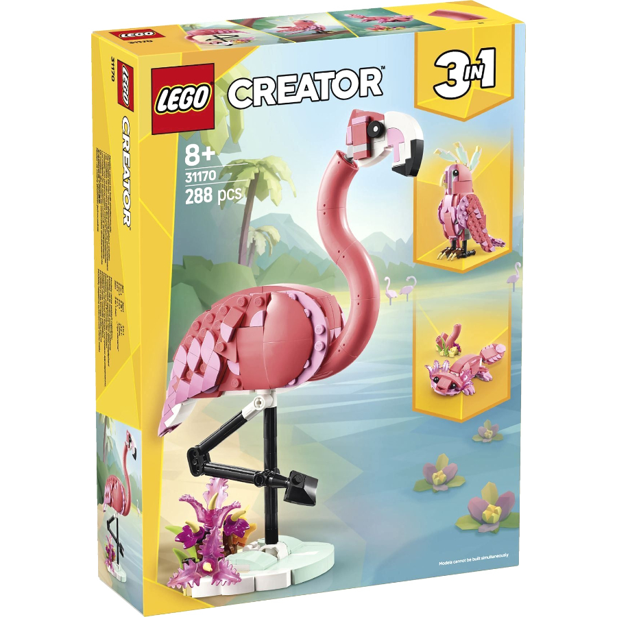 LEGO Creator Wild Animals Pink Flamingo | Toy Brands L-Z | Casey's Toys