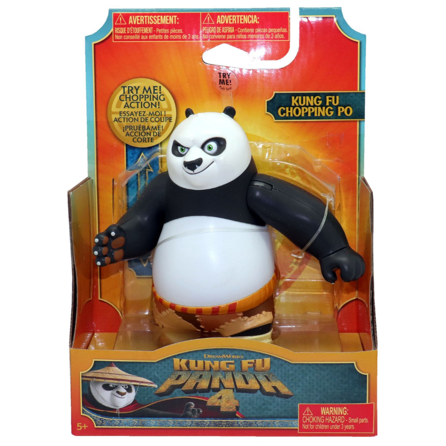 Kung Fu Panda 4 Karate Chopping Po Figure | Toys | Casey's Toys