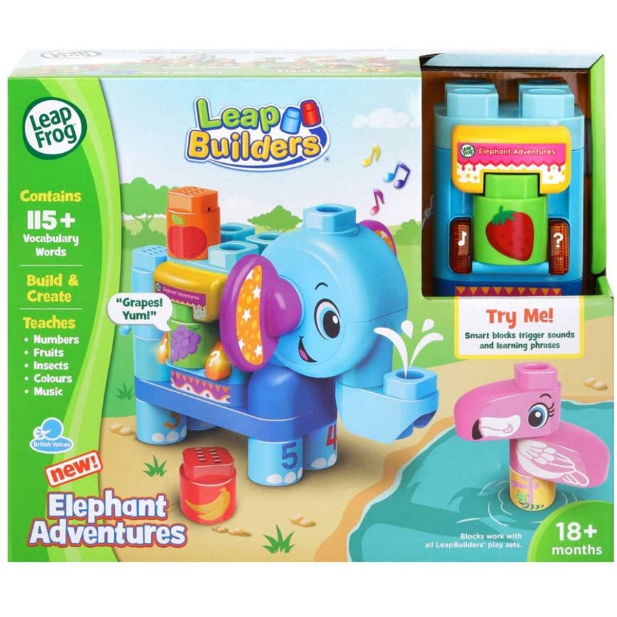 Leapfrog LeapBuilders Adventure Elephant | Toys | Casey's Toys