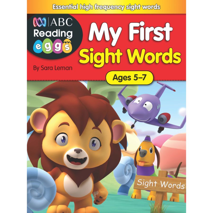 ABC Reading Eggs My First Sight Words Ages 5–7 | Toy Brands A-K | Casey ...
