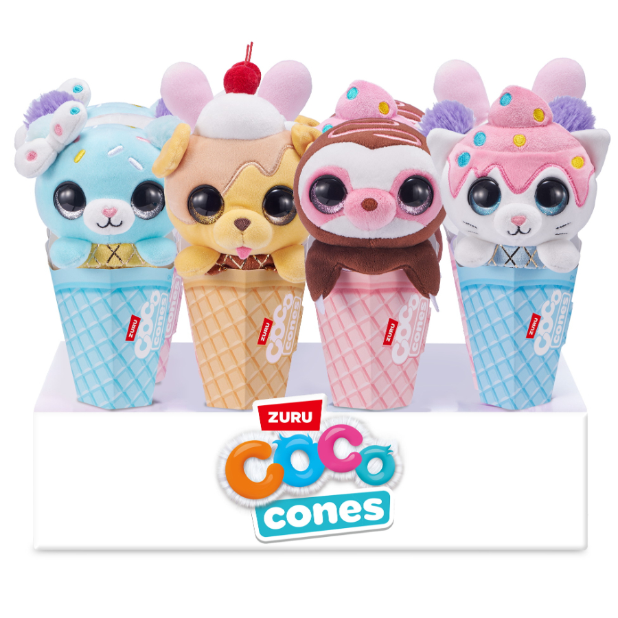 Coco Cones Plush Sweet Assorted | Toy Brands L-Z | Casey's Toys
