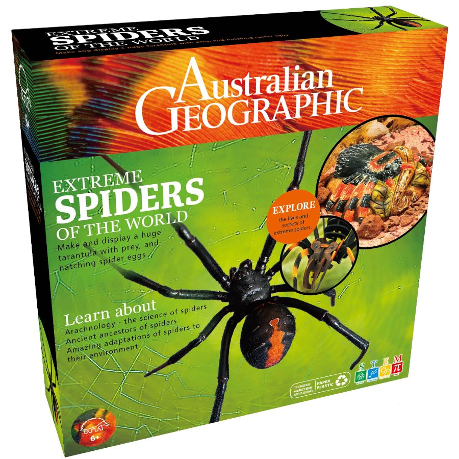 Australian Geographic Extreme Spiders | Toy Brands A-K | Casey's Toys