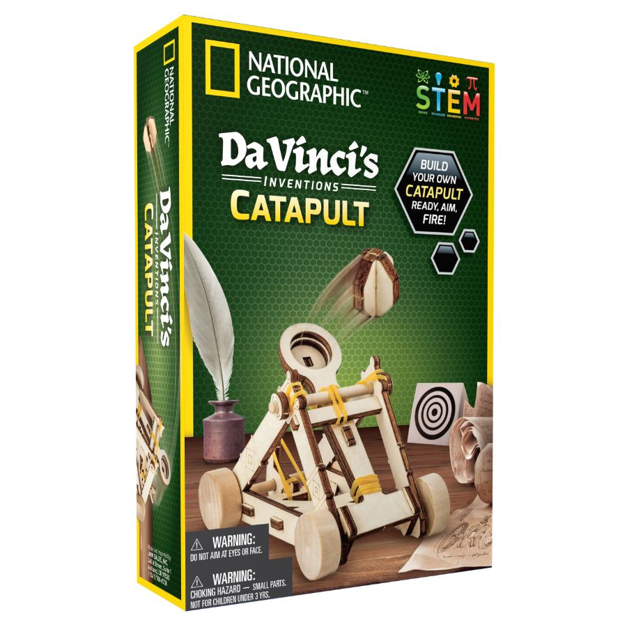 National Geographic Da Vincis Inventions Catapult Kit | Toy Brands L-Z ...