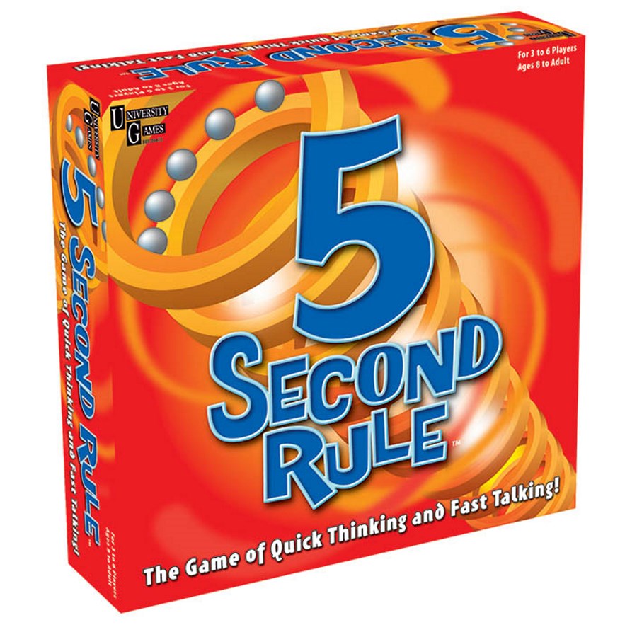 5 Second Rule Board Game | Toy Brands A-K | Casey's Toys