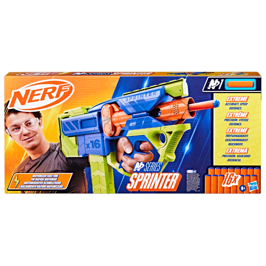 Nerf N Series Sprinter Dart Blaster | Outdoor, Sports & Pool Toys ...