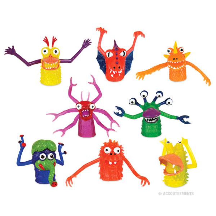 Archie McPhee Monster Finger Puppets | Toy Brands A-K | Casey's Toys