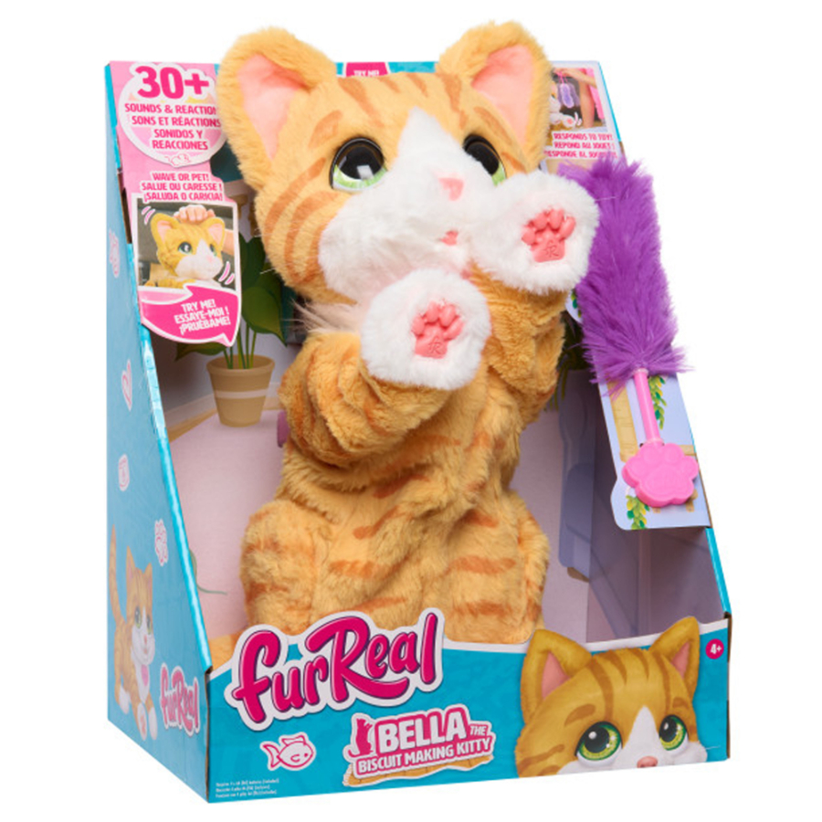 Furreal Interactive Animals Bella The Biscuit Making Kitty | Dolls ...