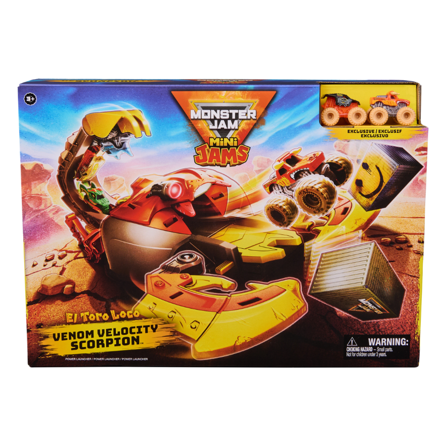 Monster Jam Playset For Mini Vehicles Scorpion Track Set | Toys | Casey ...