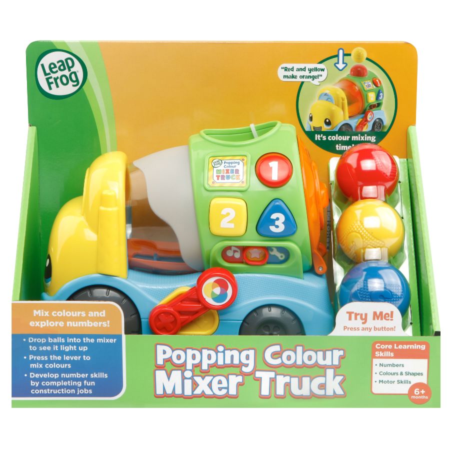 Leapfrog Popping Colour Mixer Truck | Toys | Casey's Toys