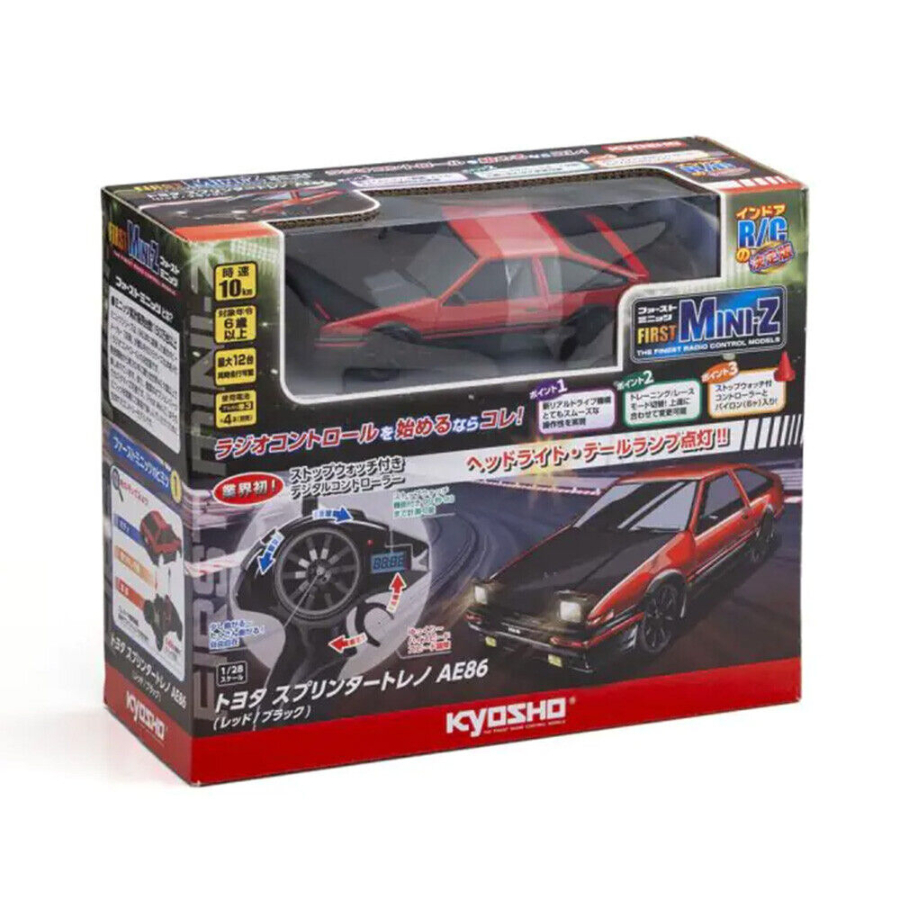 Kyosho Radio Control First Mini-Z Toyota Sprinter Trueno AE86 Red ...