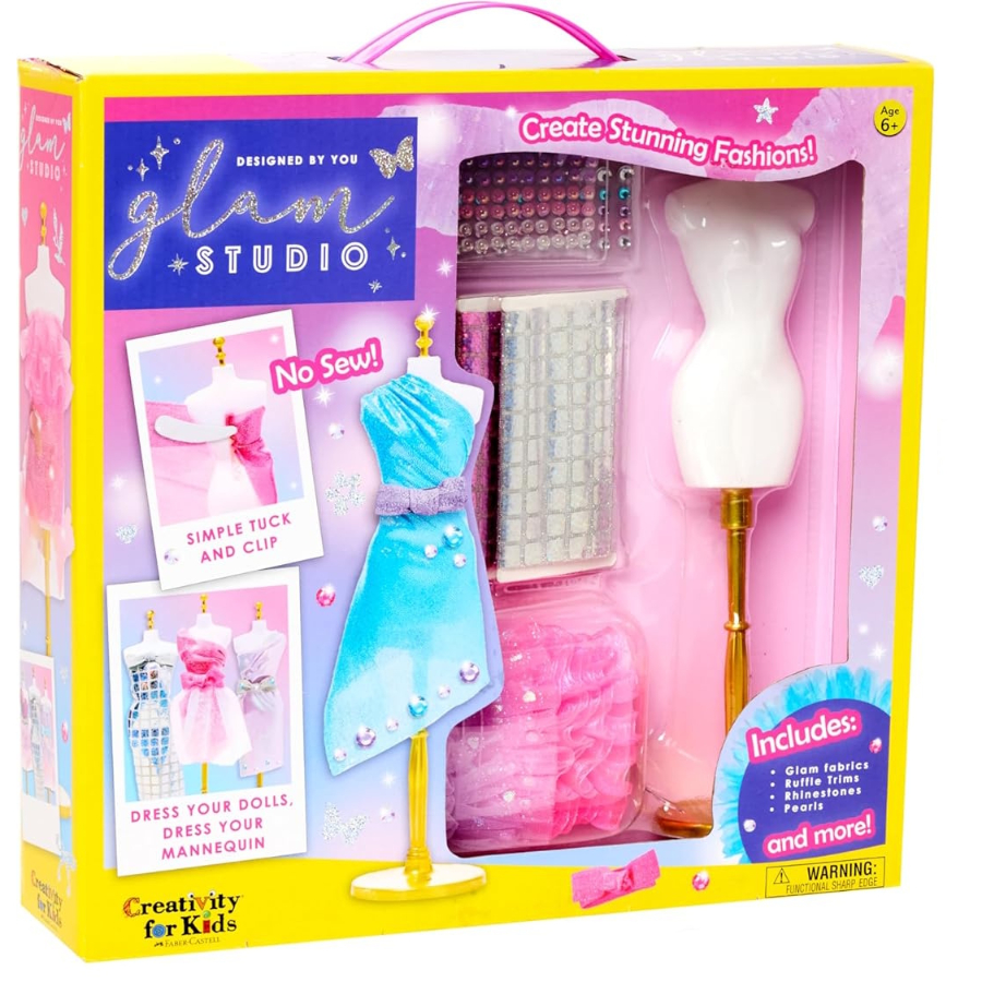 Faber Castell Creativity For Kids Glam Dress Fashon Studio Craft | Toys ...