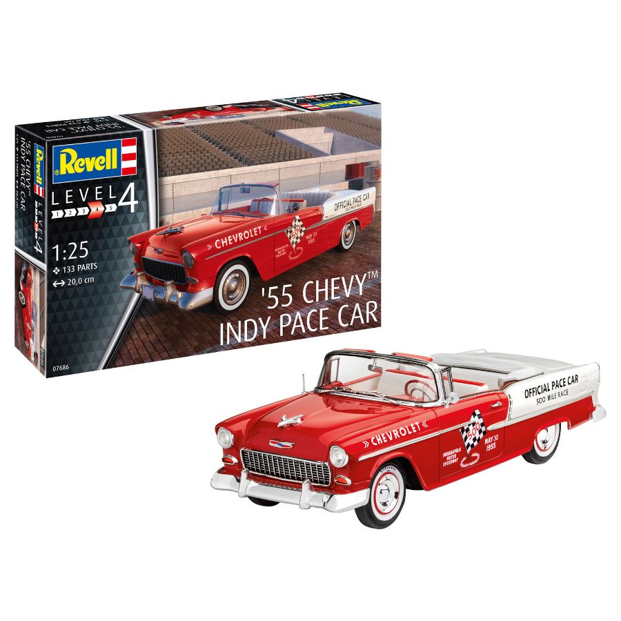 Revell Model Kit 1:25 55 Chevy Indy Pace Car | Toys | Casey's Toys