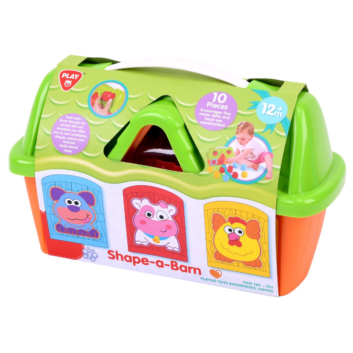 Shape A Barn Shape Sorter | Toys | Casey's Toys