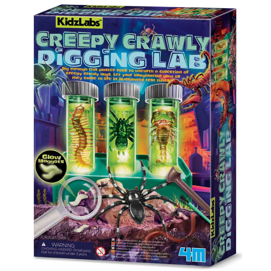 Kidz Lab Creepy Crawley Digging Lab | Toy Brands A-K | Casey's Toys