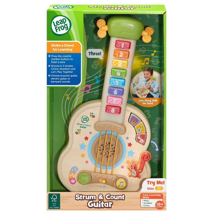 Leapfrog Strum & Count Guitar | Toys | Casey's Toys