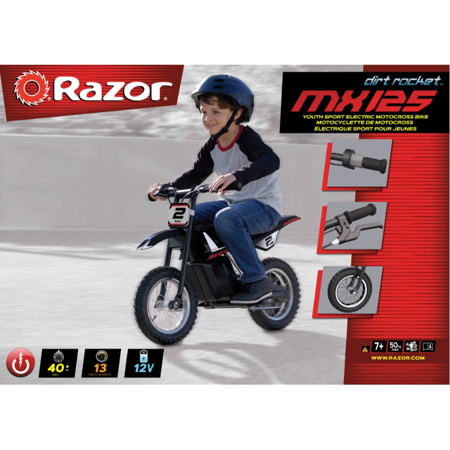 Razor MX125 Dirt Bike Version II | Bikes, Scooters, Skates & Ride Ons ...