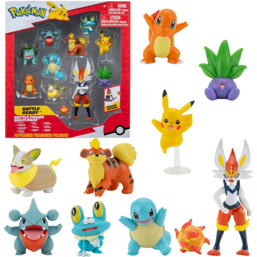 Pokemon Battle Figures 10 Pack | Toys | Casey's Toys