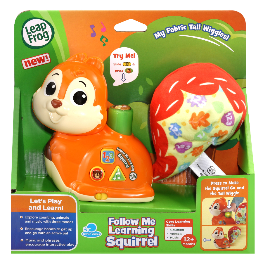 Leapfrog Follow Me Learning Squirrel | Toys | Casey's Toys