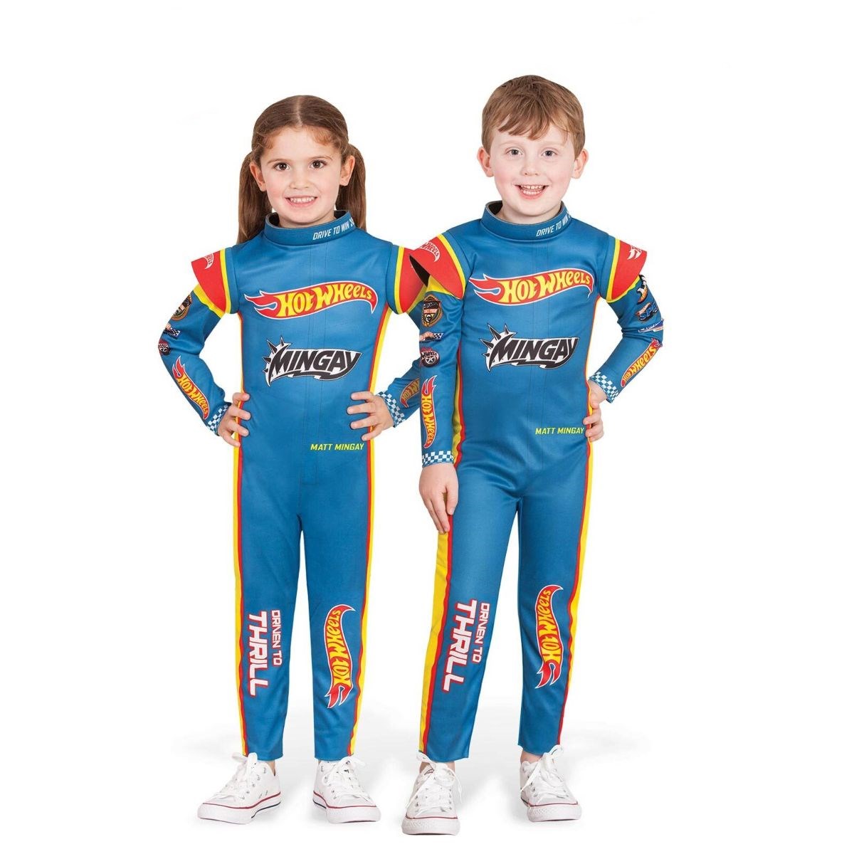 Hot Wheels Racing Suit Kids Dress Up Costume Size 4-6 | Toys | Casey's Toys