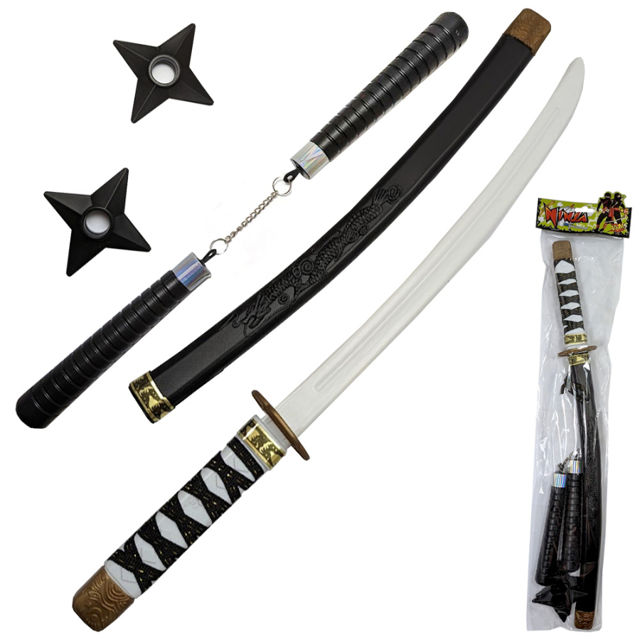 Ninja Set With Long Sword & Nunchucks | Toys | Casey's Toys