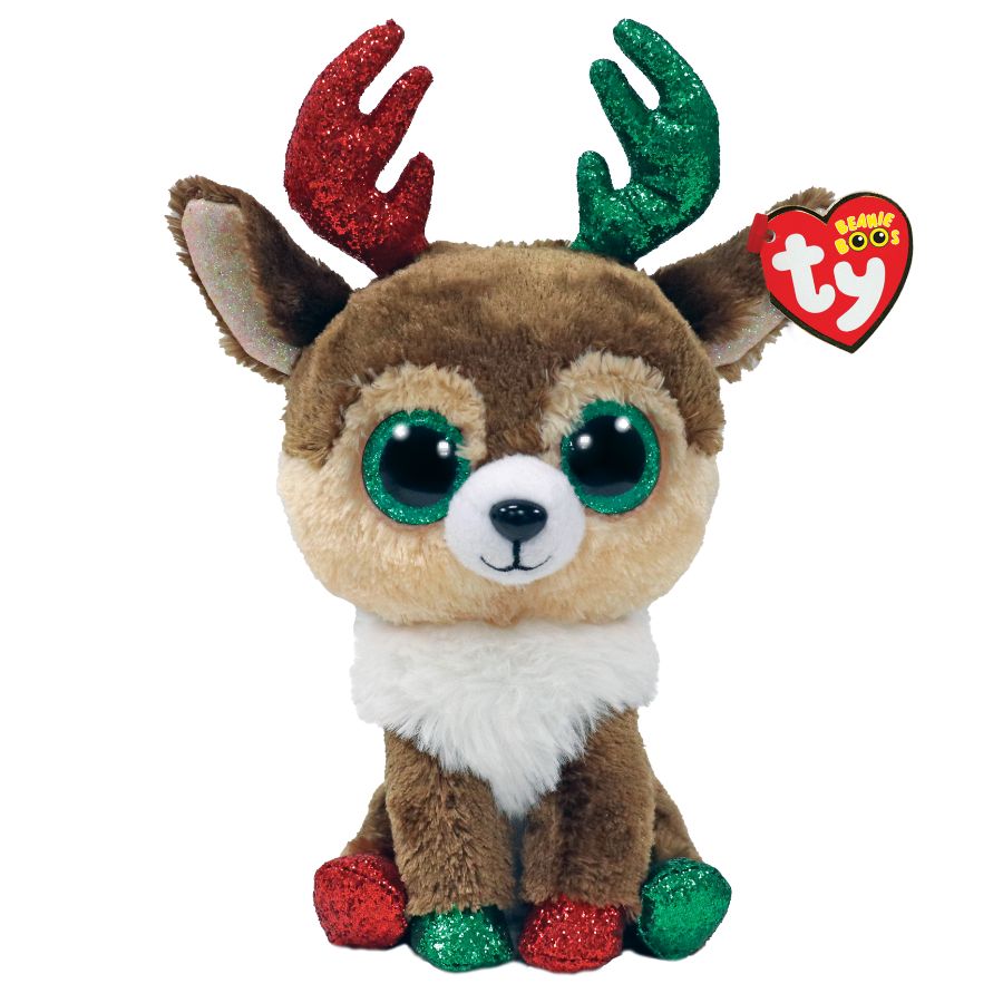 Beanie Boos Regular Plush Xmas Kinley Reindeer | Toy Brands A-K | Casey ...