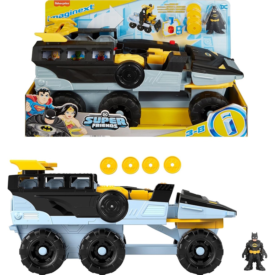 Imaginext DC Super Friends Batman Transforming Bat-Tank | Toys | Casey ...