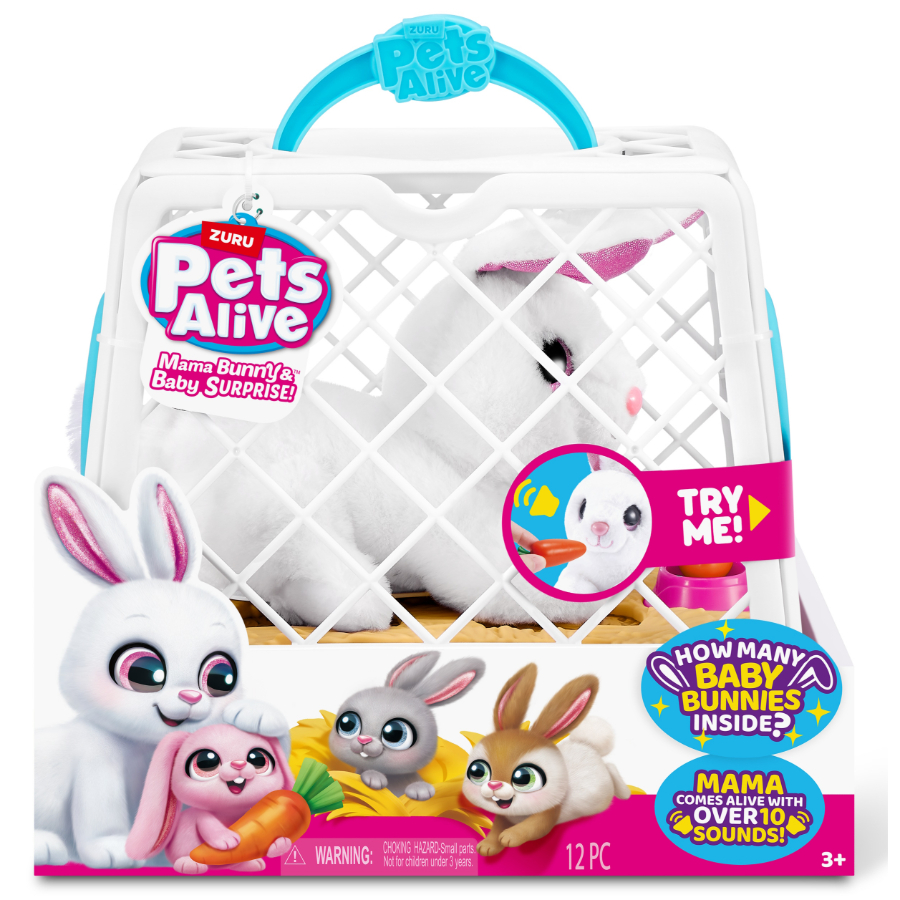 Pets Alive Mama Bunny Surprise | Dolls, Pets, Prams & Accessories ...
