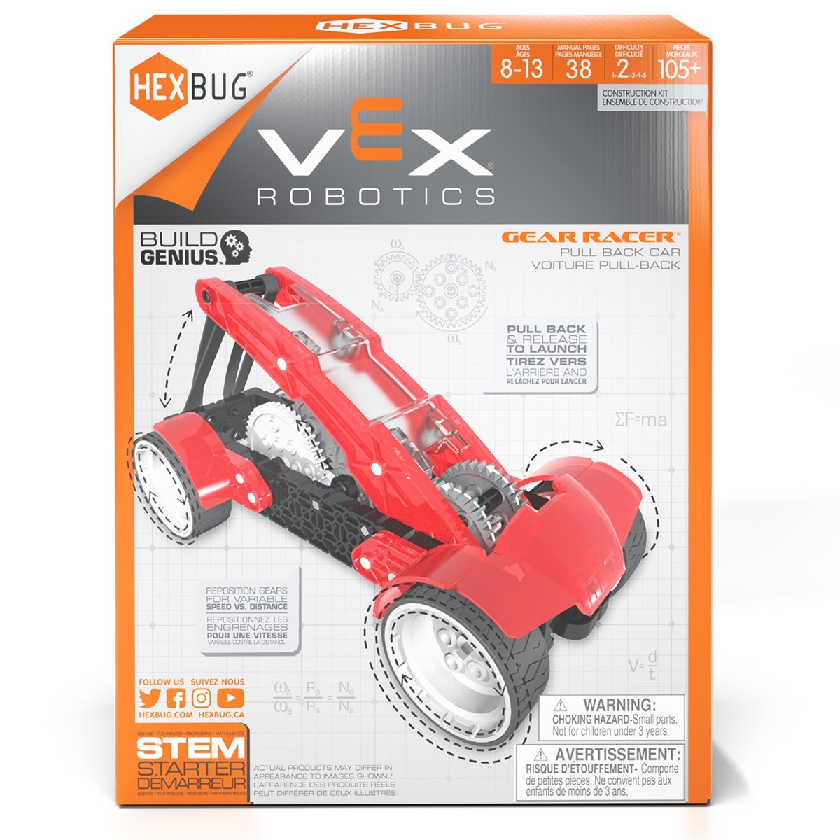 VEX Robotics Gear Racer | Toy Brands L-Z | Casey's Toys