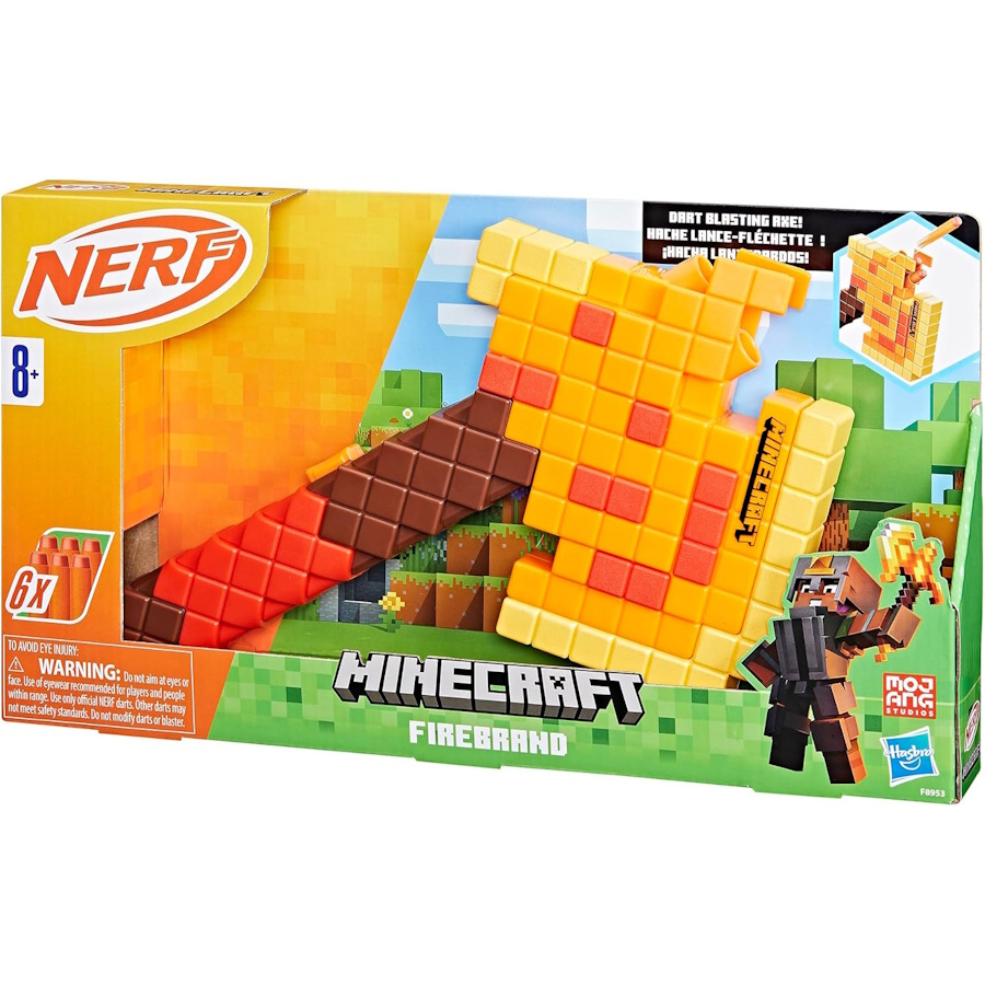 Nerf Minecraft Firebrand Dart Blaster | Shop By Occasion | Casey's Toys