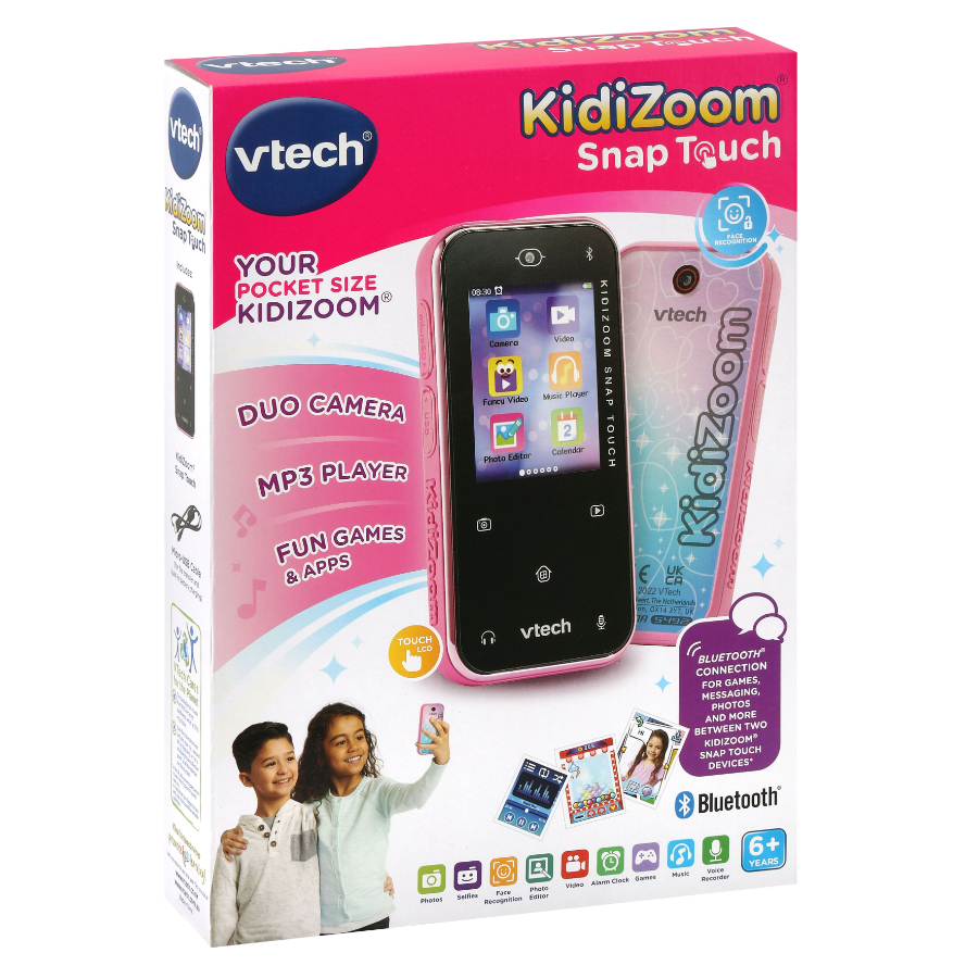 VTech Kidizoom Snap Touch Pink | Kids Technology | Casey's Toys